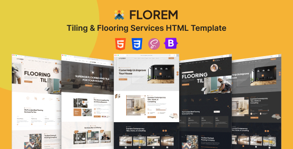 Florem - Tiling & Flooring HTML Template by Namespace-IT | ThemeForest
